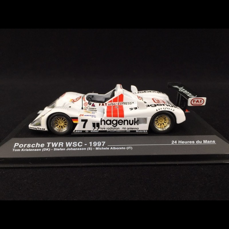 Porsche WSC-95 n° 7 TWR Vainqueur Le Mans 1997 1/43 Ixo