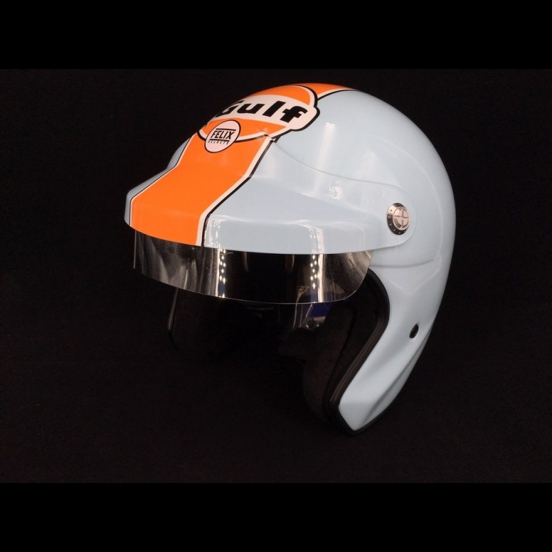 Gulf Helmet Gulf blue / orange