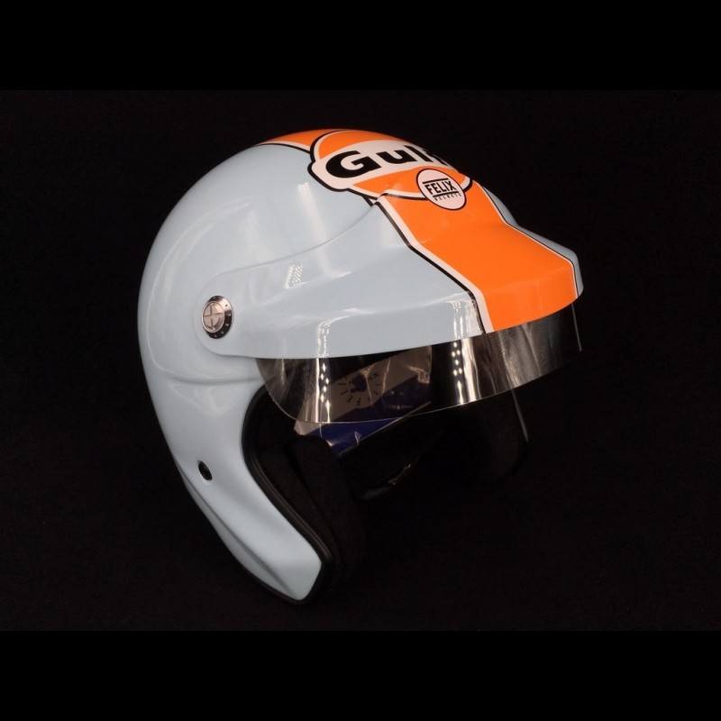 Gulf Helmet Gulf blue / orange