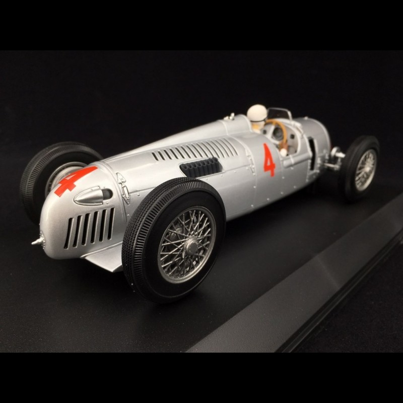 Auto-Union type C n°4 2ème Grand prix de Monaco 1936 avec Achille Varzi ...