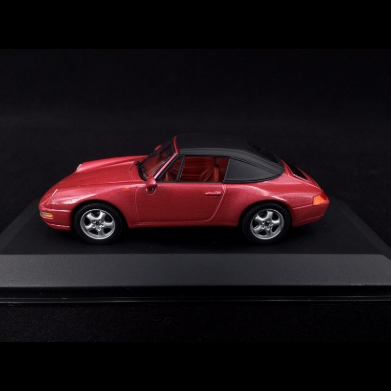Porsche 911 Type 993 Carrera Cabriolet raspberry red 1/43 Minichamps ...
