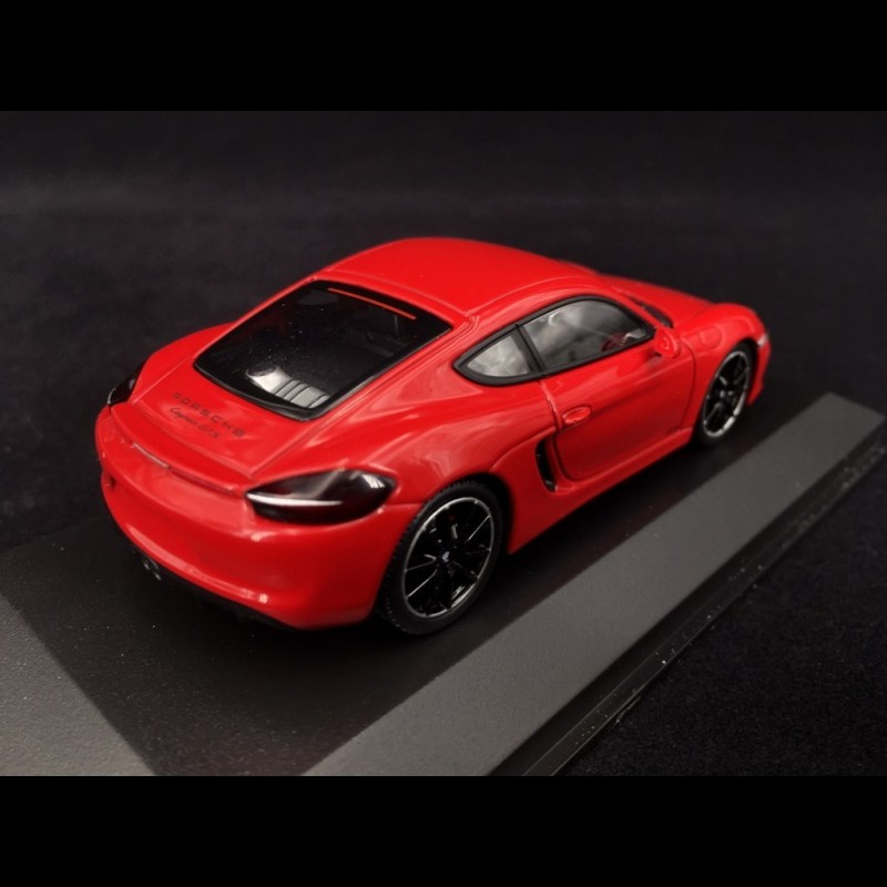Porsche Cayman GTS Type 981 rouge carmin 1/43 Minichamps WAP0200150E