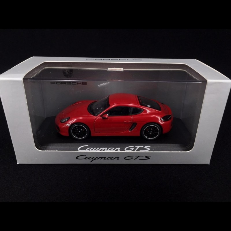 Porsche Cayman GTS Type 981 rouge carmin 1/43 Minichamps WAP0200150E