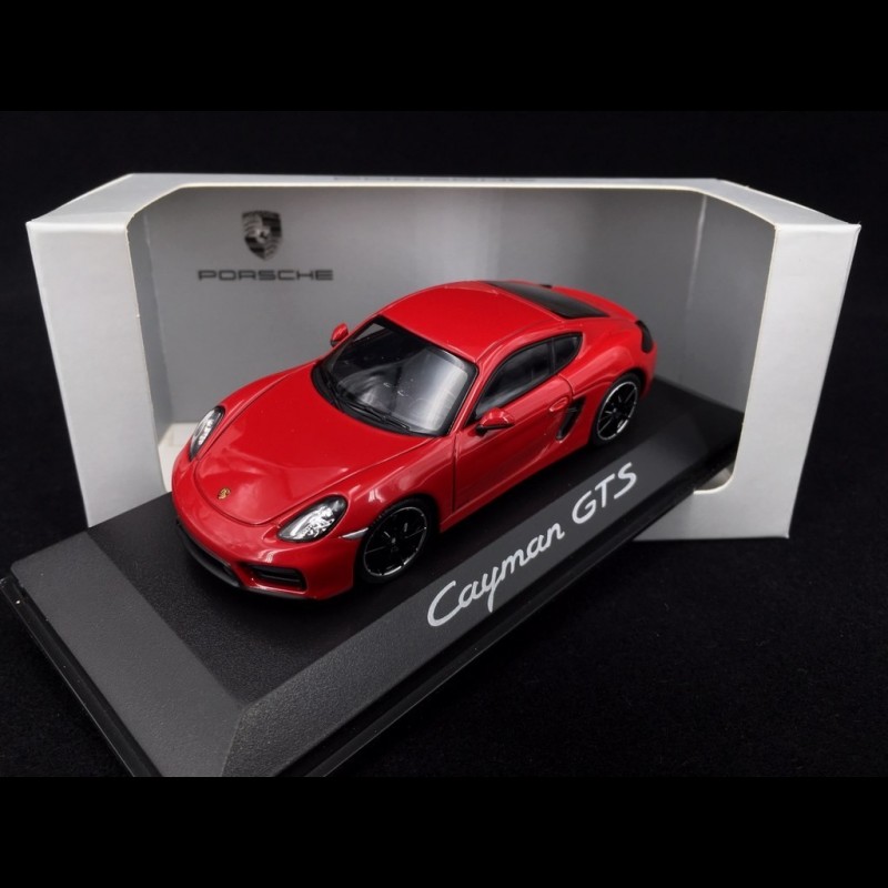 Porsche Cayman GTS Type 981 rouge carmin 1/43 Minichamps WAP0200150E