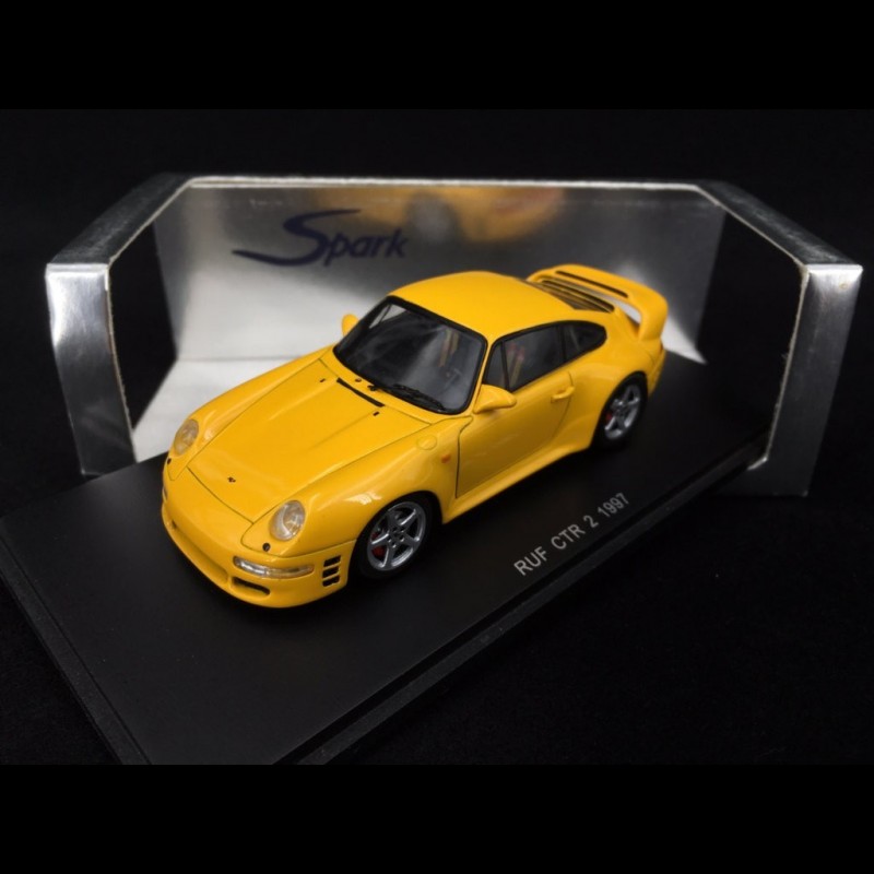 Porsche 911 RUF CTR 2 1type 993 997 Speed yellow 1/43 Spark S0705