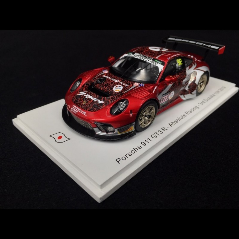 Porsche 911 GT3 R type 991 n° 912 Absolute Racing 3rd 10h Suzuka 2019 1 ...