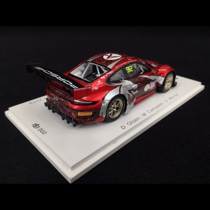 Porsche 911 GT3 R type 991 n° 912 Absolute Racing 3ème 10h Suzuka 2019 ...