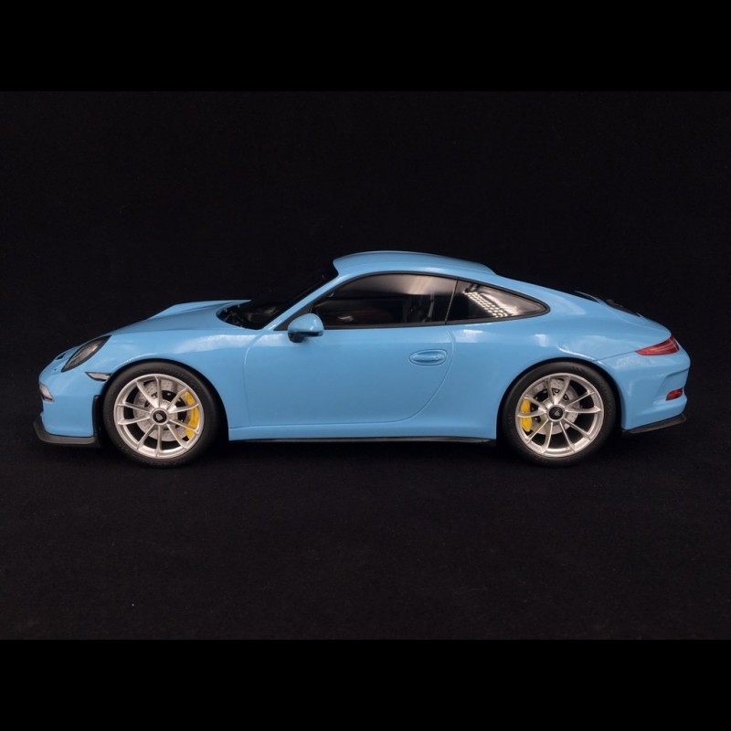 Porsche 911 R type 991 2016 gulf blue 1/12 Minichamps 125066325