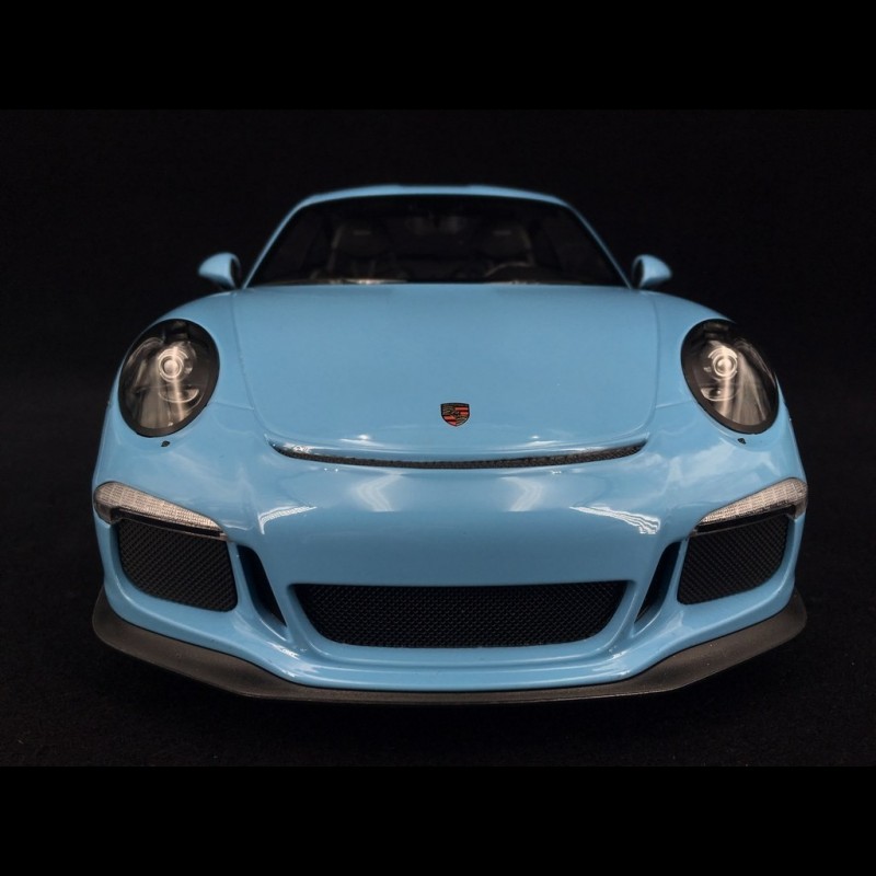 Porsche 911 R type 991 2016 gulf blue 1/12 Minichamps 125066325