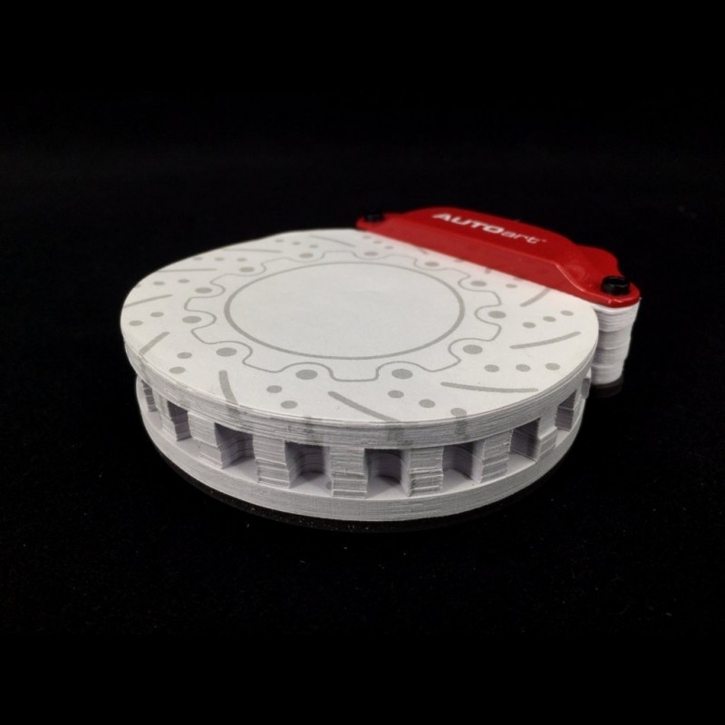 Brake disc Memo Notepad Autoart 40341