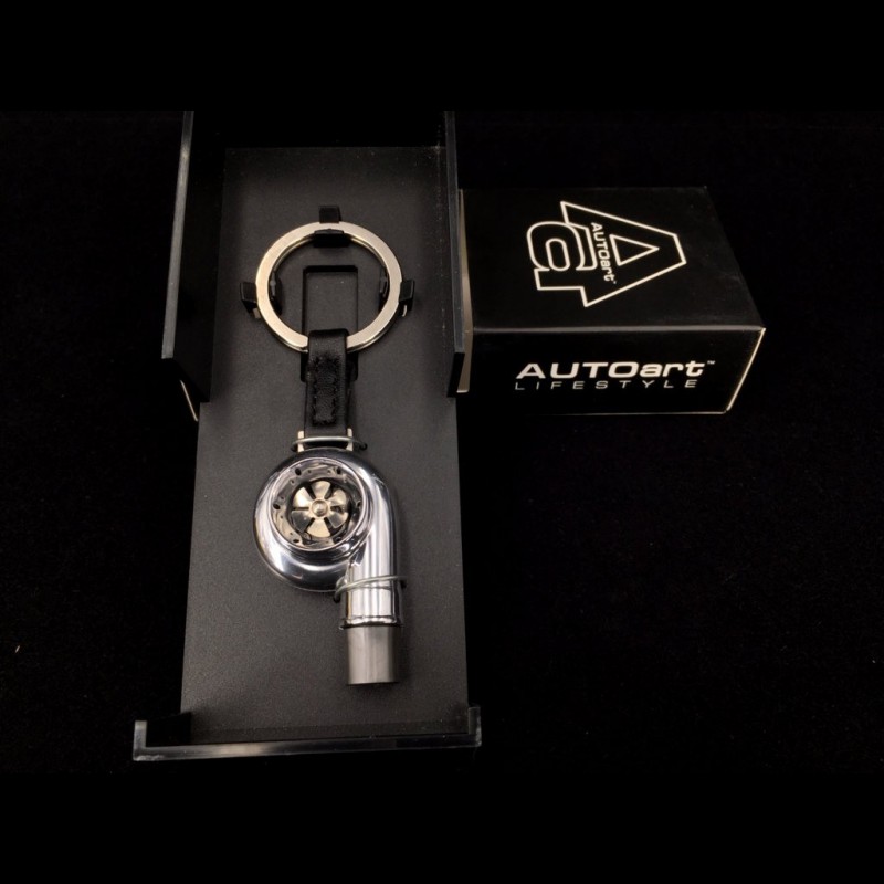 Turbo Compressor Aluminum Keychain / Whistle Autoart 40573