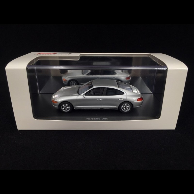 Porsche 989 Prototype 1988 silver 1/43 Autocult ATC90142