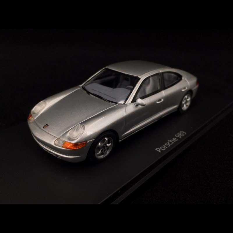 Porsche 989 Prototype 1988 silver 1/43 Autocult ATC90142