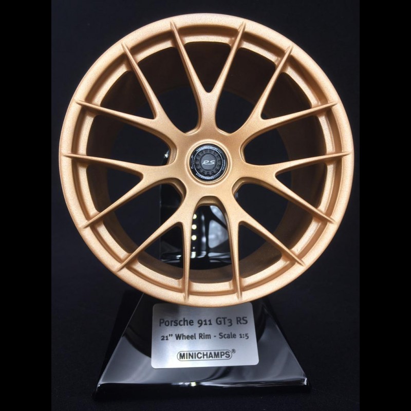 Porsche 911 GT3 RS Rim 2020 Satin Aurum Gold 1/5 Minichamps 500601991