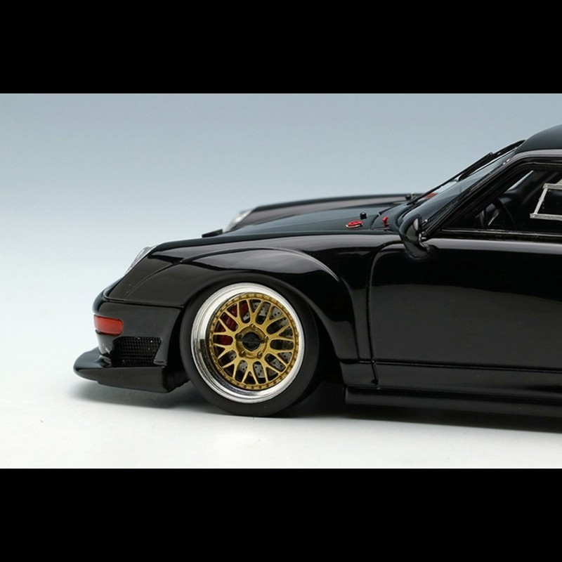 Porsche 911 GT2 EVO type 993 1996 noire 1/43 Make Up Vision VM130C