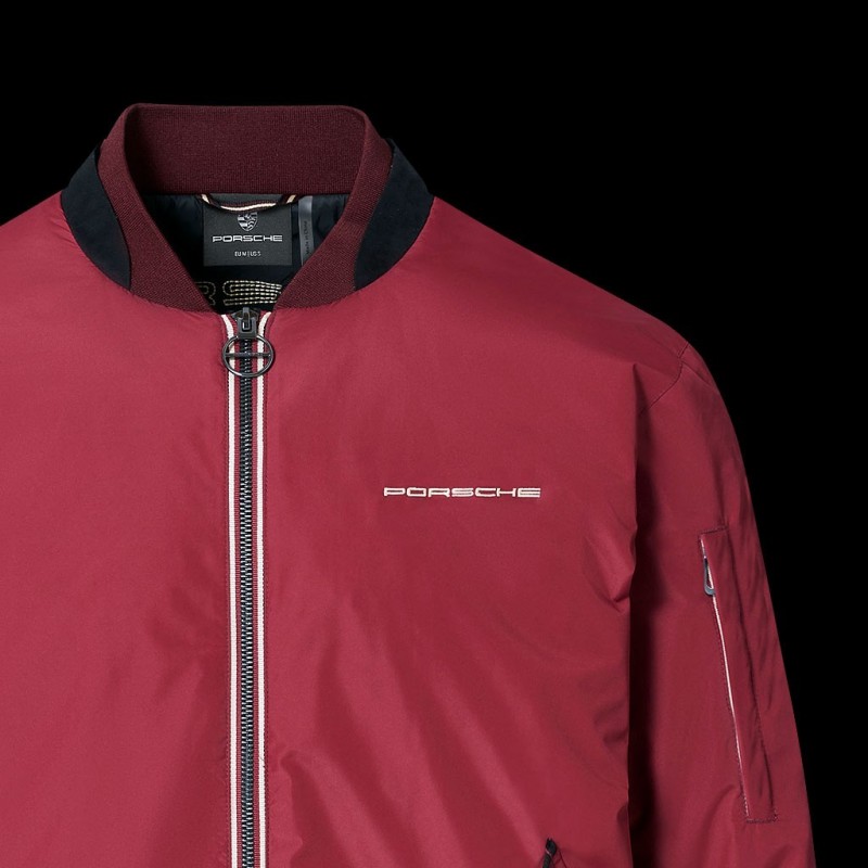 Porsche Jacket 911 Heritage Collection 992 Targa 4S Bordeaux red ...