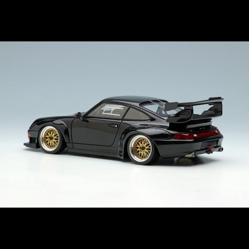 Porsche 911 GT2 EVO type 993 1996 black 1/43 Make Up Vision VM130C