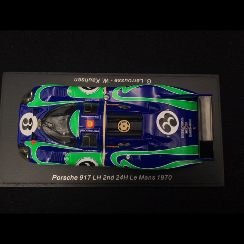 Porsche 917 LH n° 3 Psychedelic Platz 2 Le Mans 1970 1/43 Spark S0928
