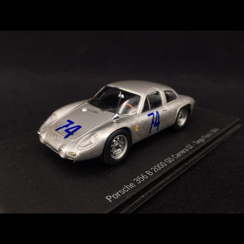Porsche 356 B 2000 GS Carrera GT Targa Florio 1964 n° 74 1/43 Spark ...