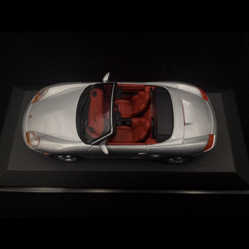 Porsche Boxster S typ 986 1999 silver 1/43 Minichamps 430068030