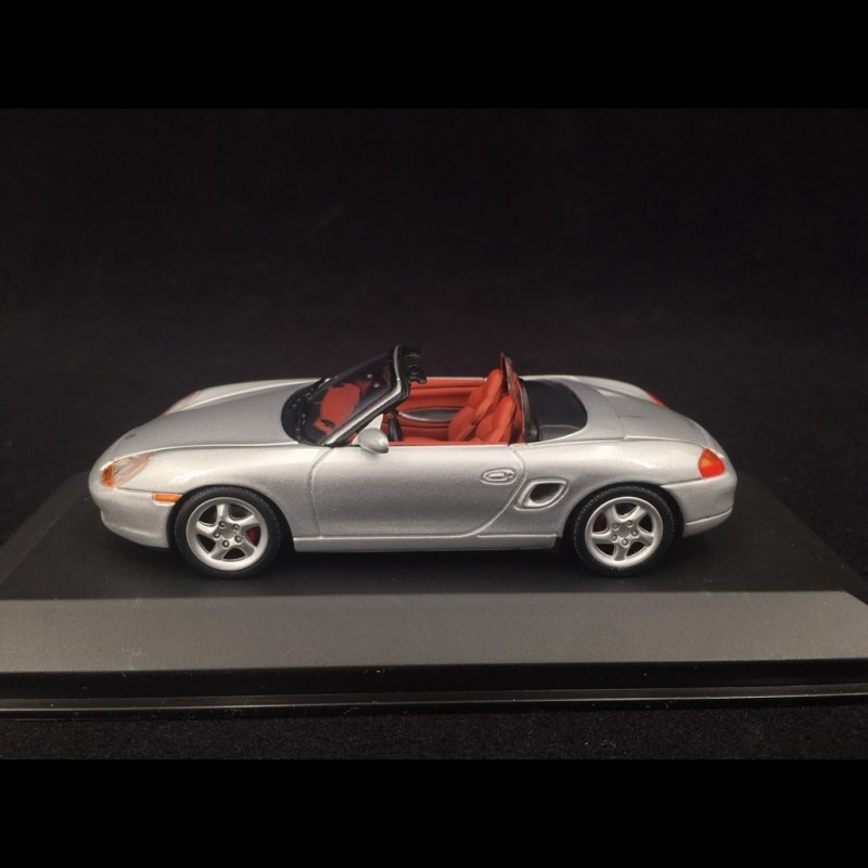 Porsche Boxster S typ 986 1999 silver 1/43 Minichamps 430068030