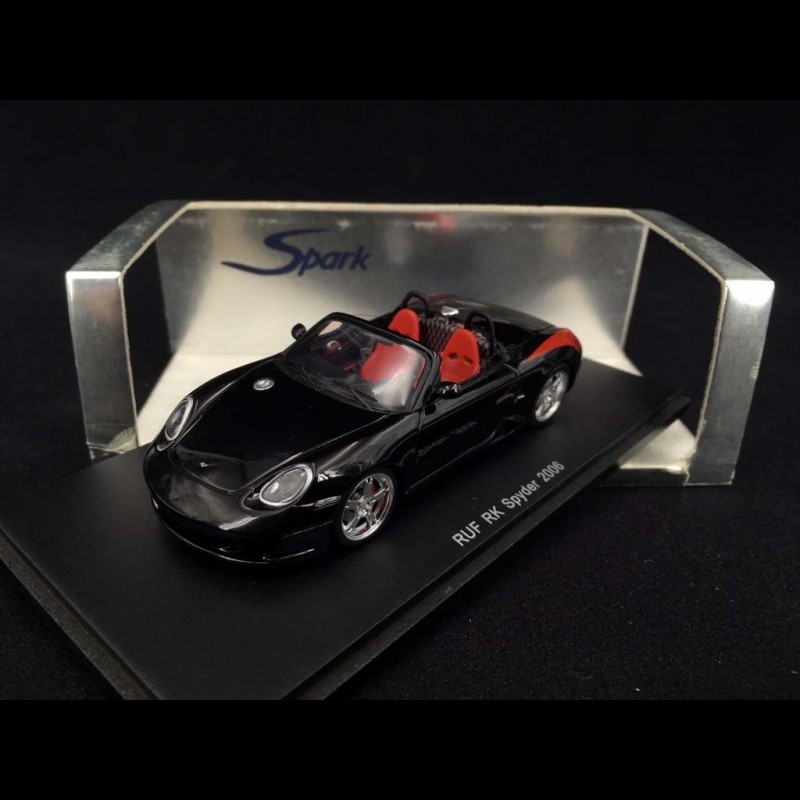 Porsche RUF RK Spyder 2006 black 1/43 Spark S0708
