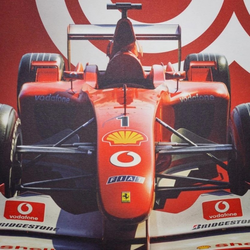 Poster Ferrari F1 World champions 2000 - 2009 Edition limitée