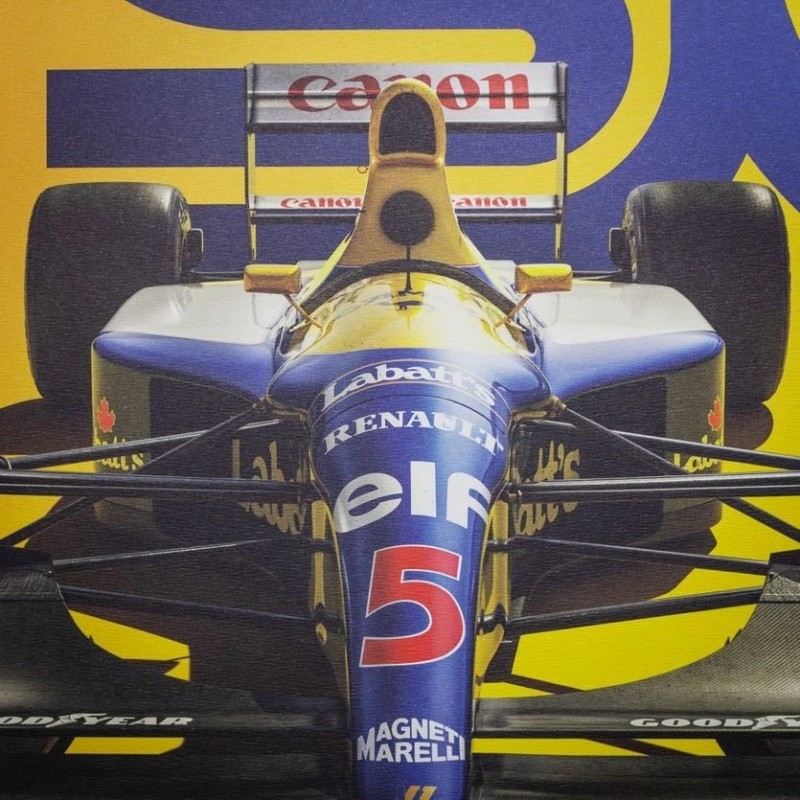 Poster Williams F1 World champions 1990 - 1999 Edition limitée