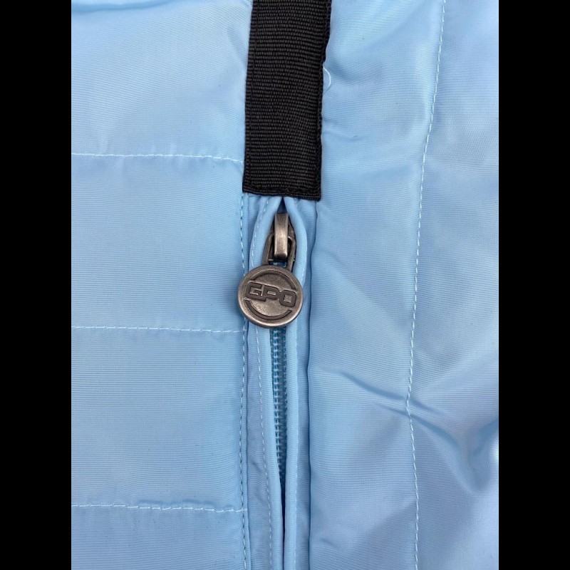 Gulf Jacket Performance Quilted Gulf blue / Black stripes - men