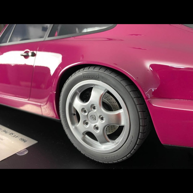 Porsche 911 Carrera RS 3.6 type 964 1994 Rubystone Red 1/8 Minichamps ...