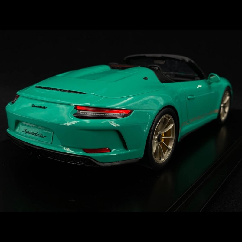 Porsche 911 Speedster type 991 Jade green 1/18 Spark WAXL2100003