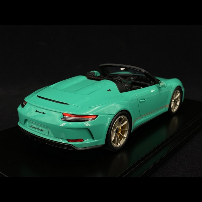 Porsche 911 Speedster type 991 Jade green 1/18 Spark WAXL2100003