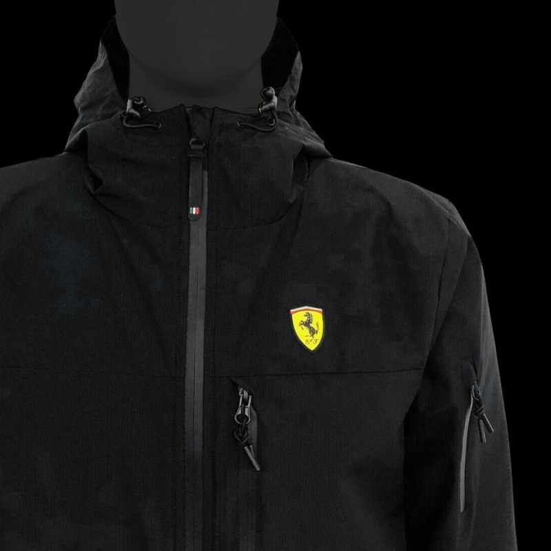 Ferrari Regenjacke Schwarz Scuderia Ferrari Official Collection - Herren