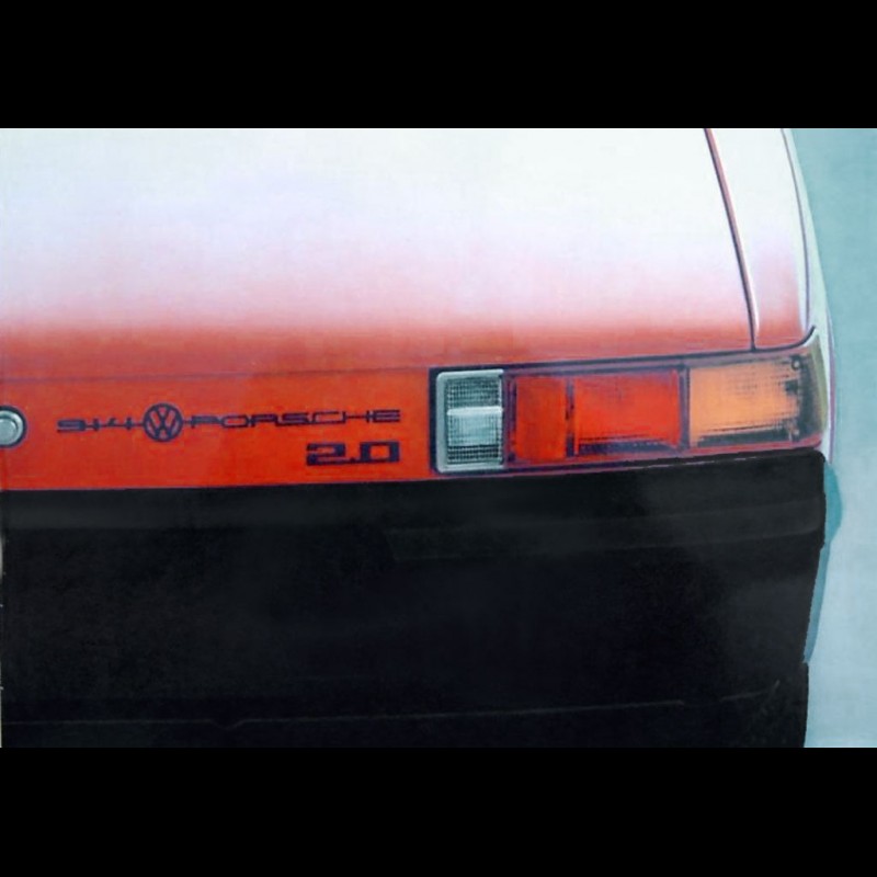 Porsche Brochure 914 1973 in english