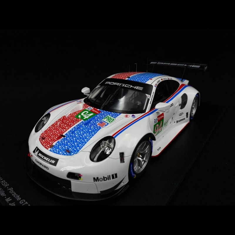 Porsche 911 RSR type 991 n° 94 Brumos Le Mans 2019 1/18 Spark 18S437