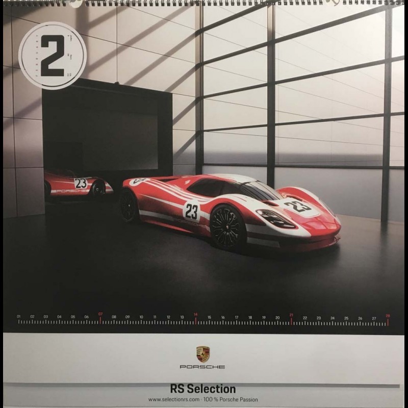 Porsche 2021 Icons of Speed calendar Porsche Design WAP0922160MGBL