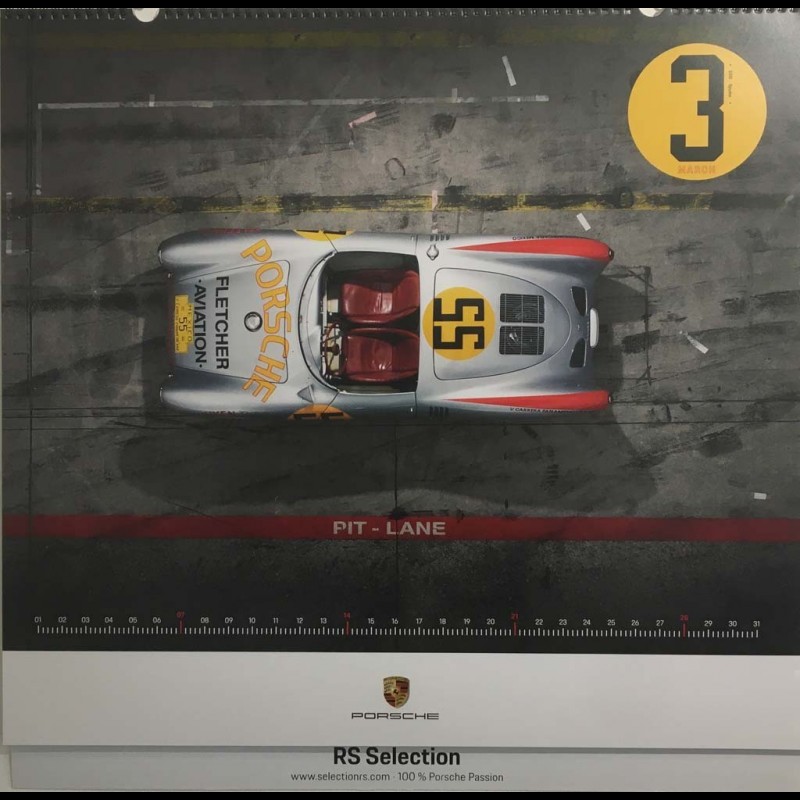 Porsche 2021 Icons of Speed calendar Porsche Design WAP0922160MGBL
