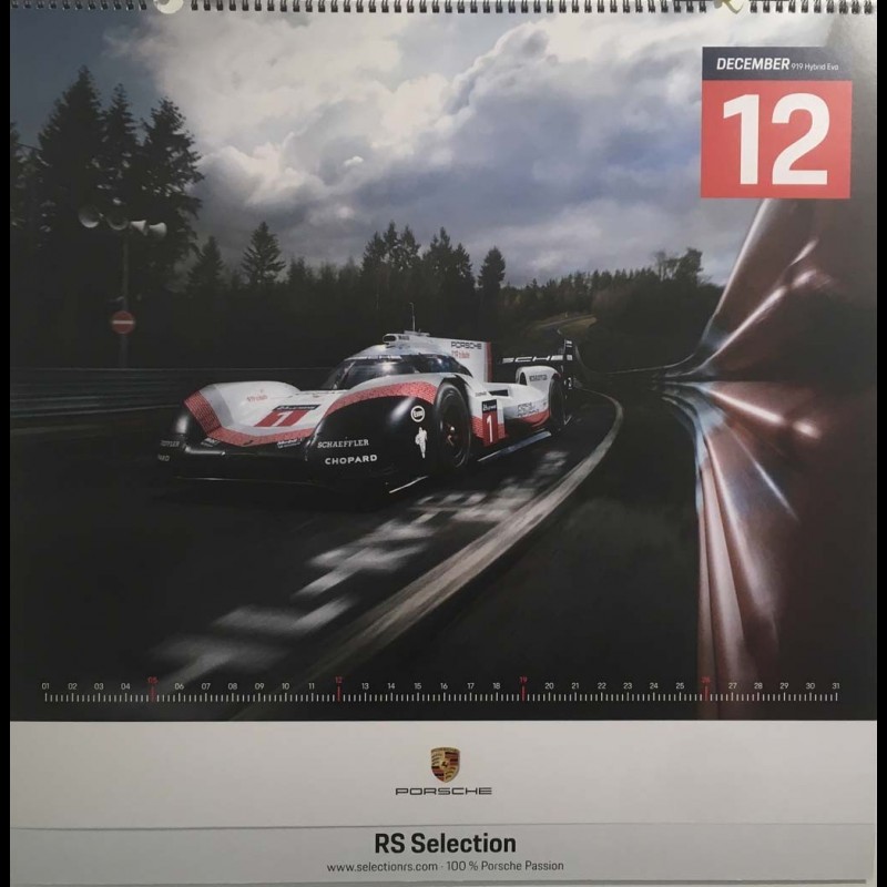 Porsche 2021 Icons of Speed calendar Porsche Design WAP0922160MGBL