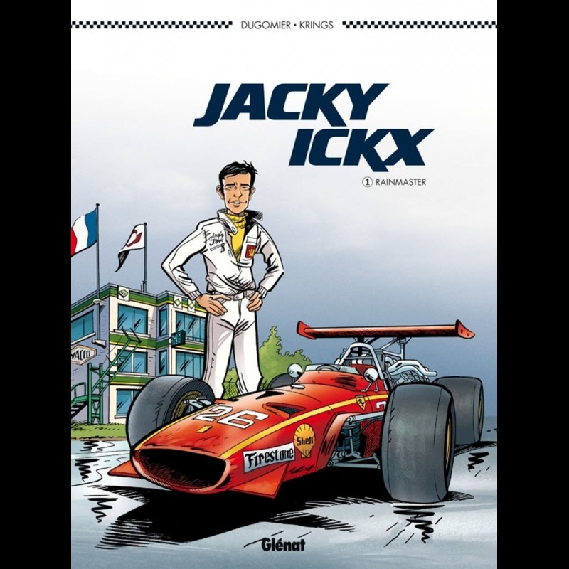 Book Comic Jacky Ickx - Volume 1 - Rainmaster - french