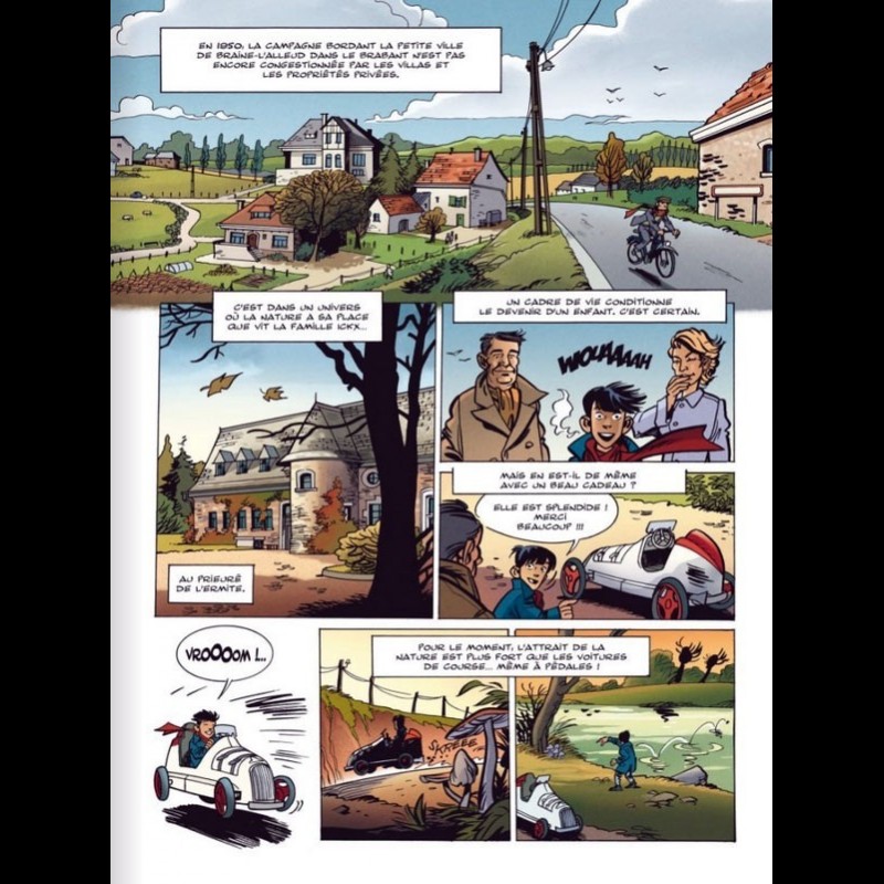 Book Comic Jacky Ickx - Volume 1 - Rainmaster - french