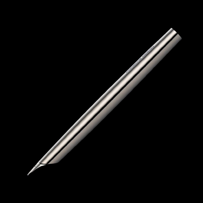 Porsche Design Solid Titanium Fountain Pen Gold nib