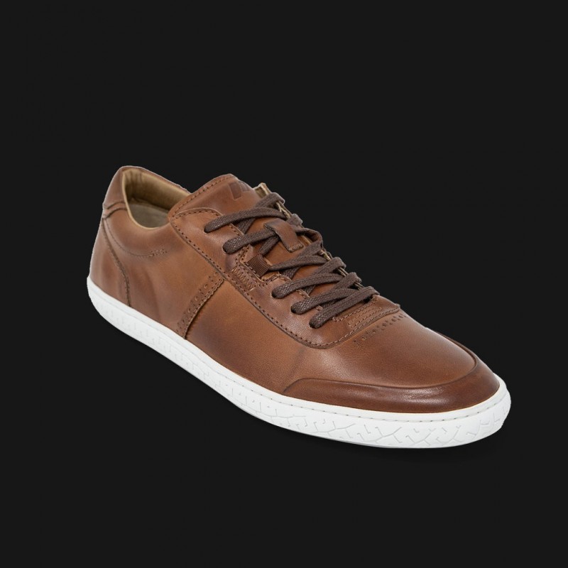 Driving shoes Piloti Sport sneaker Brown Leather - men