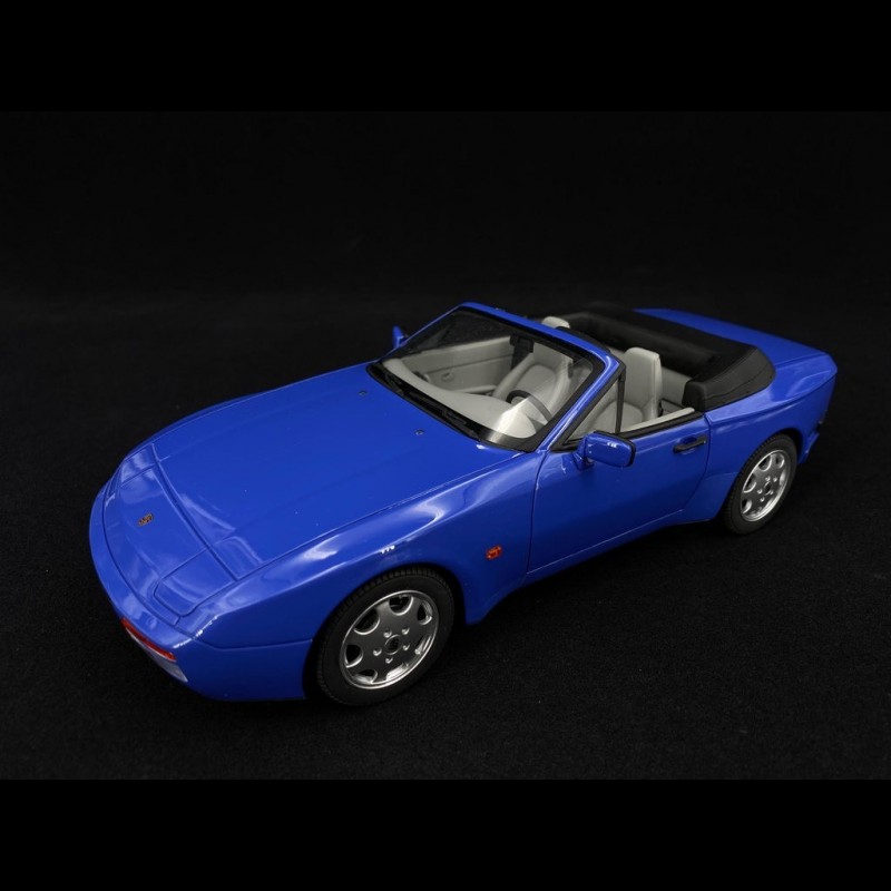 Porsche 944 Turbo S2 Cabriolet 1989 Maritim blue 1/18 GT Spirit GT804