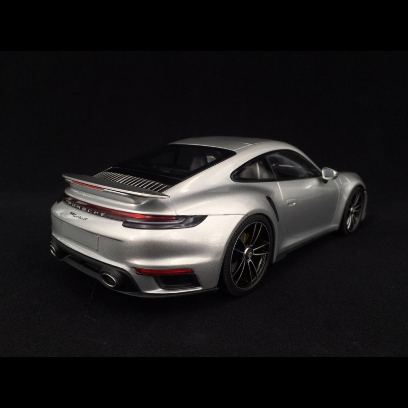 Porsche 911 Turbo S type 992 GT Silver Grey Metallic 2020 1/18 ...