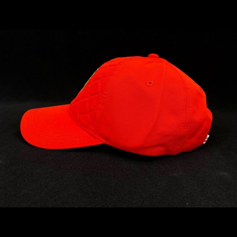 Ferrari cap quilted red