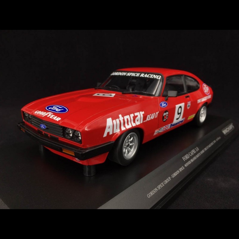 Ford Capri 3.0 Gordon Spice Group n° 9 Winner Brands Hatch BSCC 1978 1/ ...