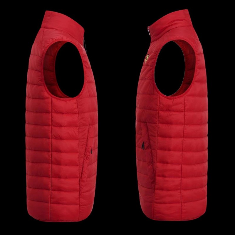 Ferrari Jacke Gesteppt Armellose Rot Ferrari Motorsport Collection - Herren