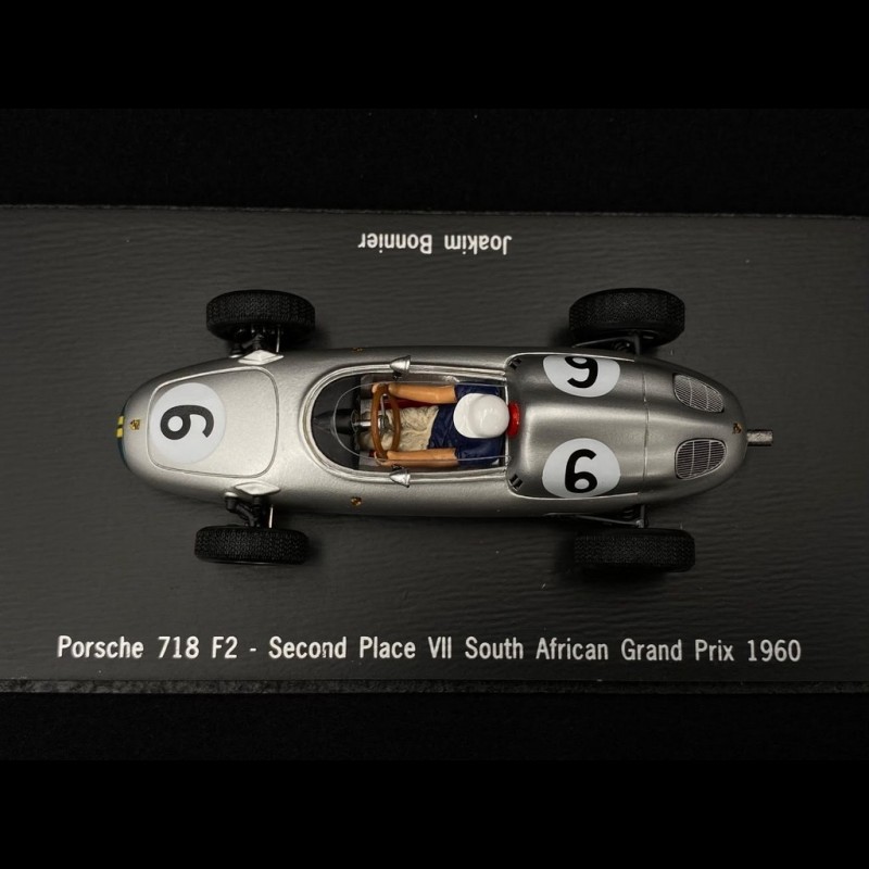 Porsche 718 F2 n° 6 GP Afrique 1960 1/43 Spark MAP02021313