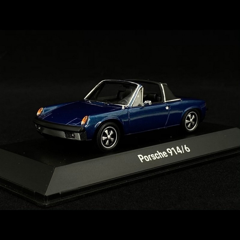 Porsche 914 /6 1973 Ocean blue metallic 1/43 SPARK MAP02005918