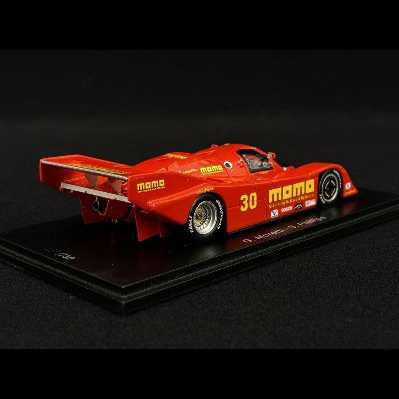 Porsche 962 Momo Corse n° 30 2H Del Mar 1988 1/43 Spark US087